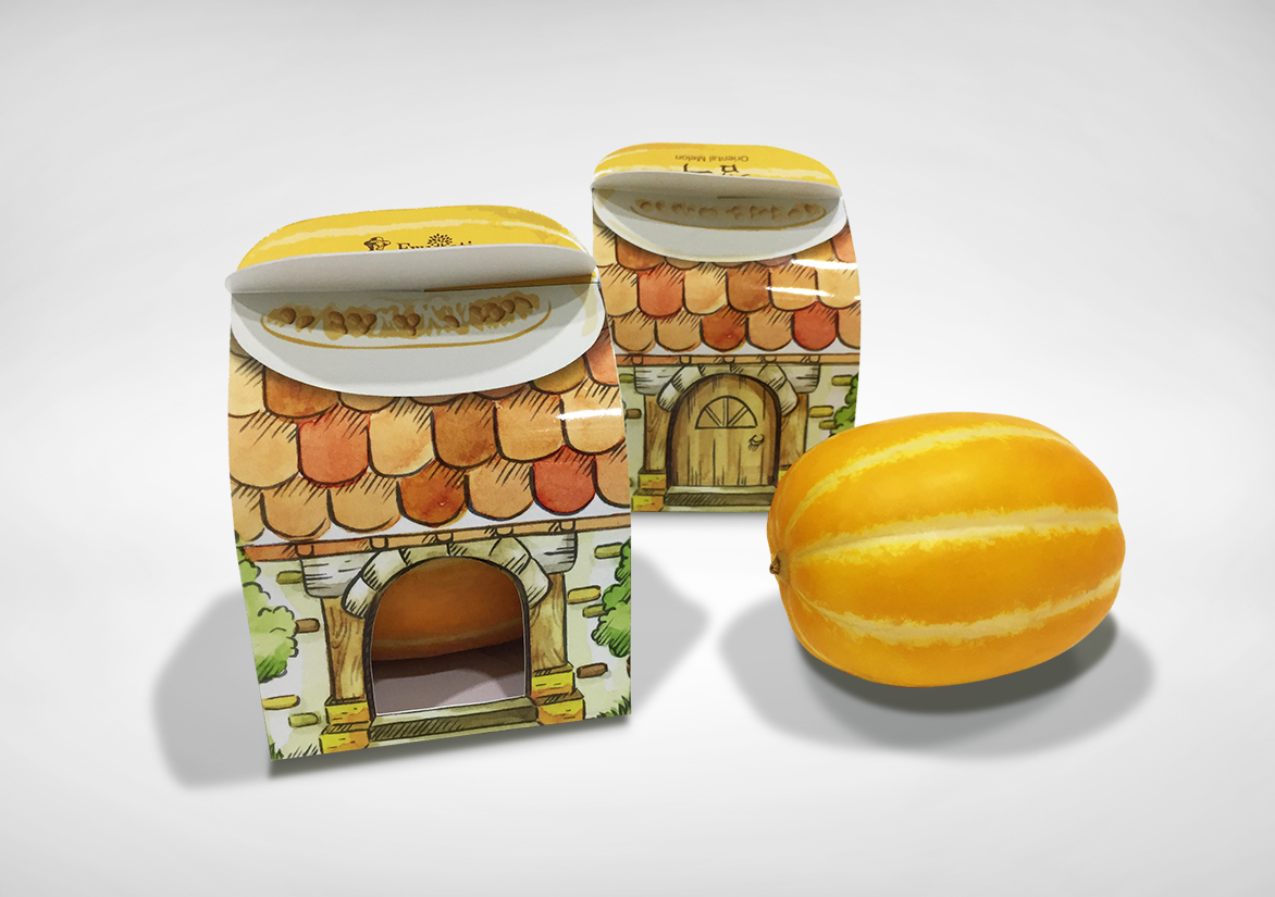 Frutteti melon Package Design | 인터팩 디자인연구소